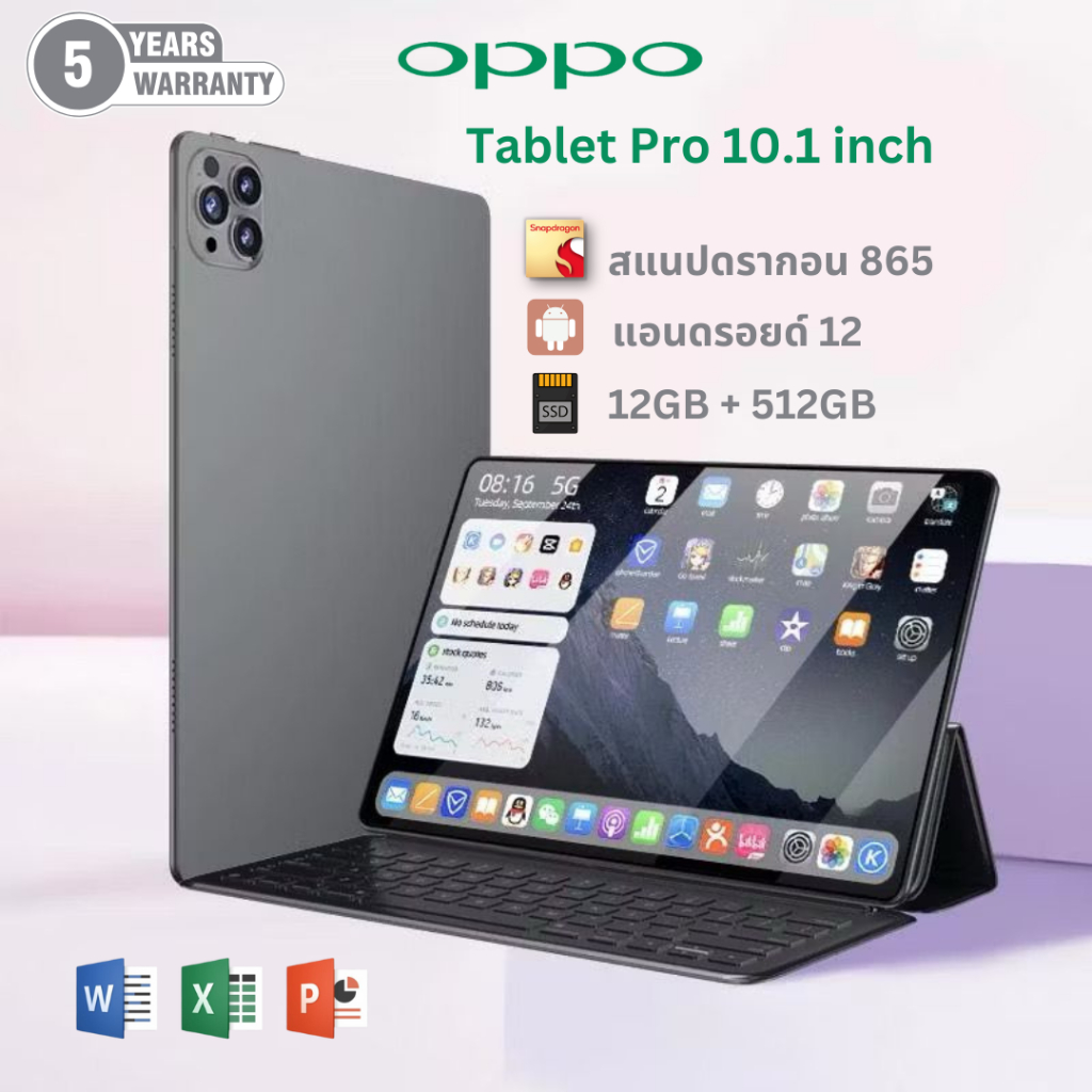 Oppo Tablet Pro 10.1 Inch Screen Dual Sim 12gb+512gb Smart Tablet แท็บ ...
