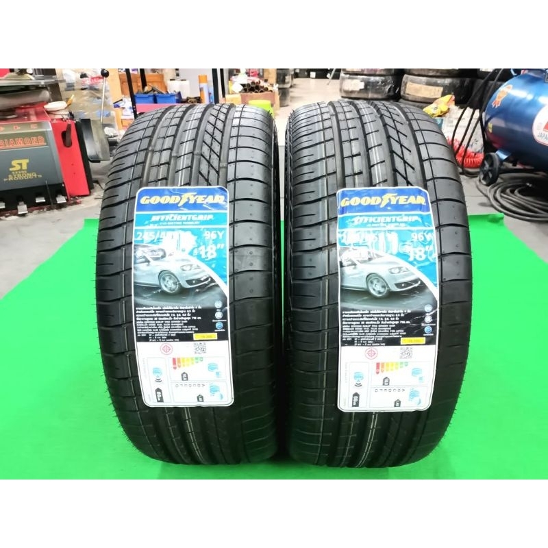 **ราคา 2 เส้น**ยางใหม่ค้างปี 245/45R18 Goodyear Efficientgrip Runflat (Made in Germany)ผลิตปี ...