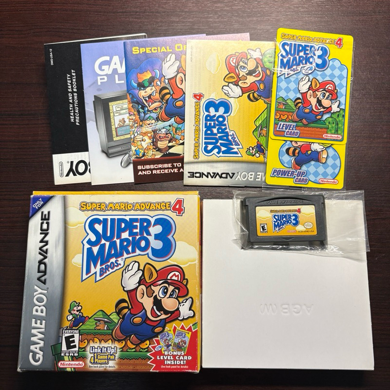 งานกล่องแท้ Super Mario Advance 4: Super Mario Bros. 3 (US) GBA ...
