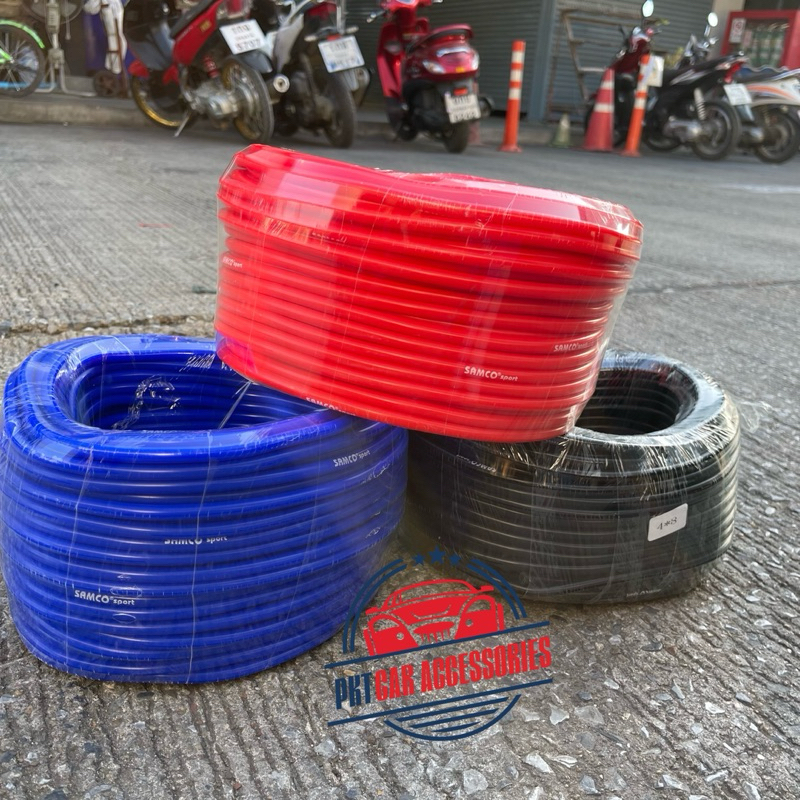 ขายยกม้วน! สายซิลิโคนวัดบูสขนาด 4*8 สายแซมโก้ samco 1 ม้วนใหญ่ | Shopee Thailand
