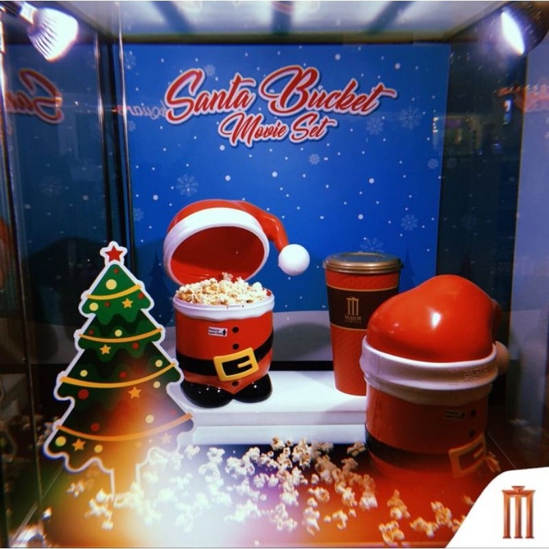 Santa Bucket ถังป๊อปคอร์นซานต้าสุดน่ารักจาก MAJOR CINEPLEX | Shopee ...