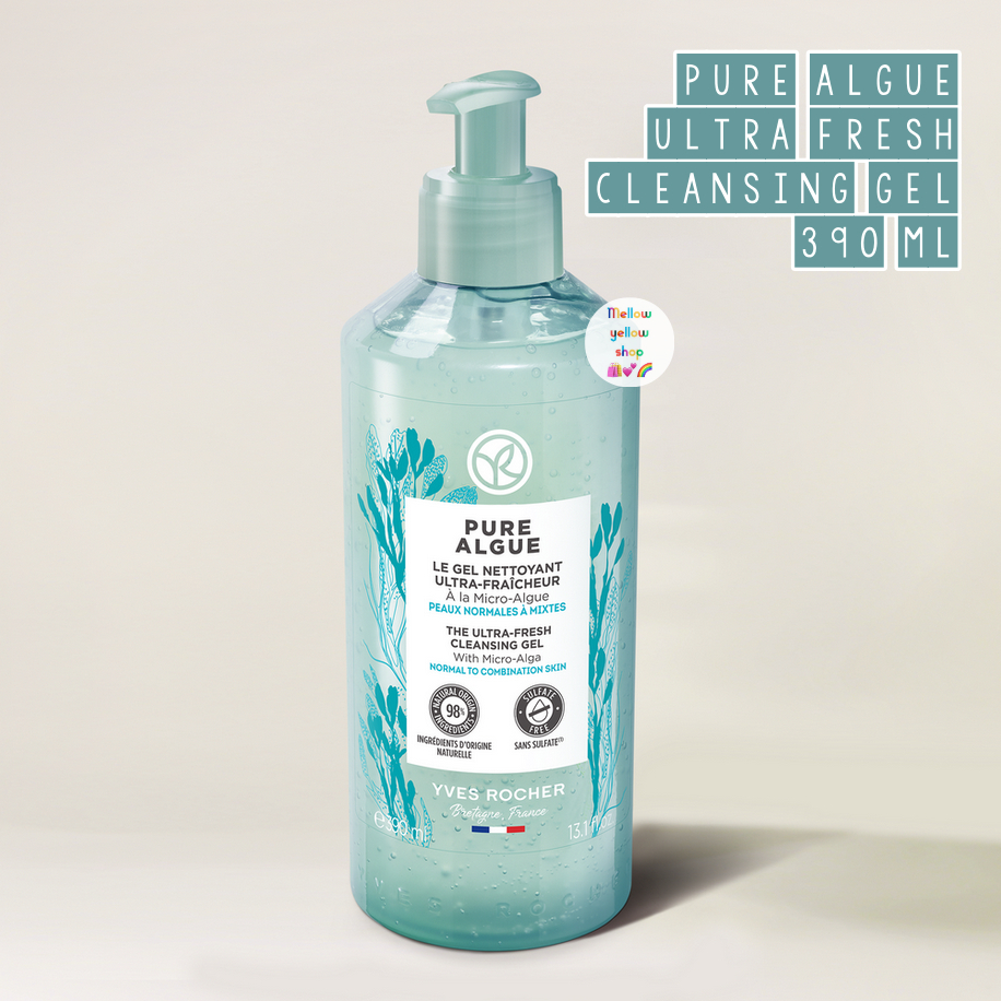 (สอบถามค่ะ) [Exp.26-27] Yves Rocher Pure Algue Micellar Water 400 มล. ...