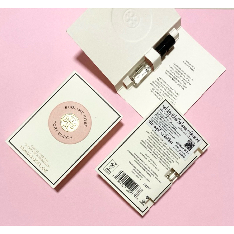 Tory Burch Sublime Rose EDP Vial Spray 1.5ml. ( ฉลากไทย ) | Shopee Thailand