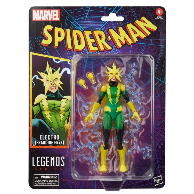 Hasbro Marvel Legends Spider-Man Retro Electro | Shopee Thailand
