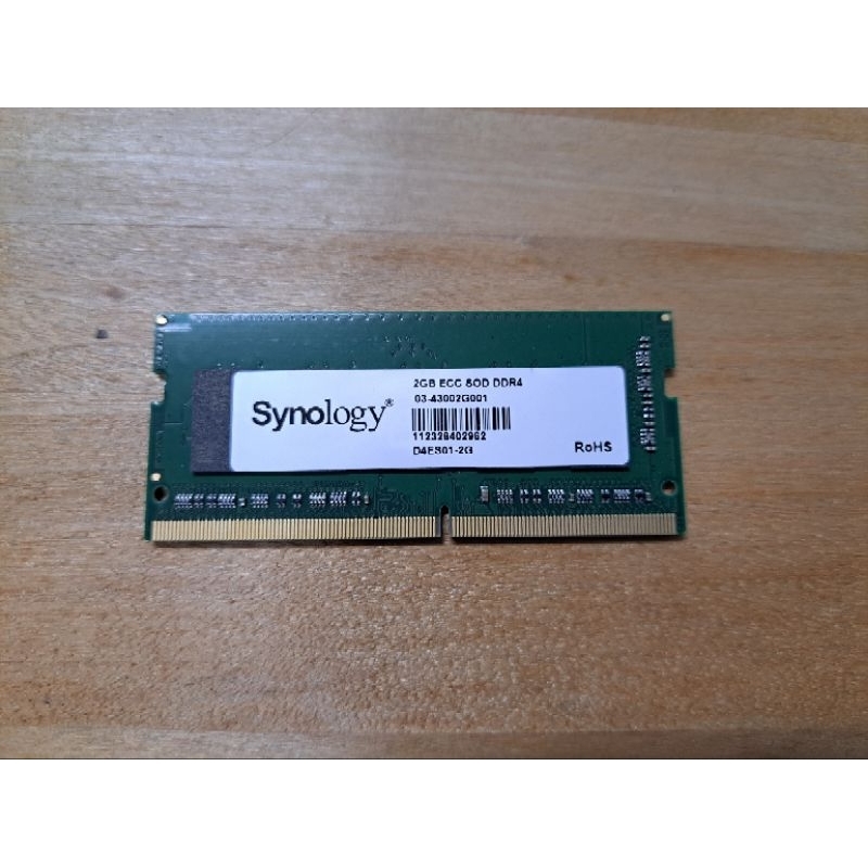Synology RAM 2GB DDR4 D4ES01-2G | Shopee Thailand