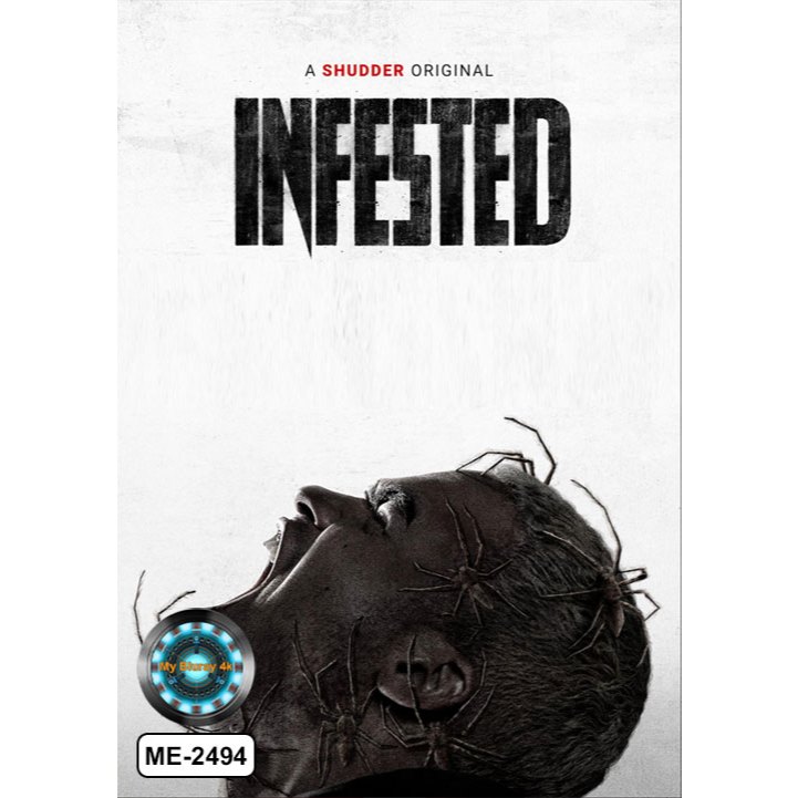 DVD เสียงไทยมาสเตอร์ หนังใหม่ หนังดีวีดี Infested 2024 ฝูง 8 ขากับดัก ...
