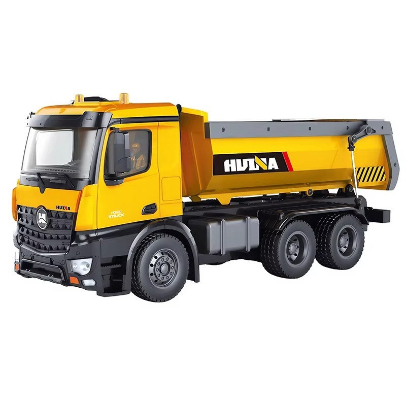 HUINA 1573 รถดัมพ์ทราย 1:14 10CH ALLOY R/C DUMP TRUCK 2.4GHz | Shopee ...