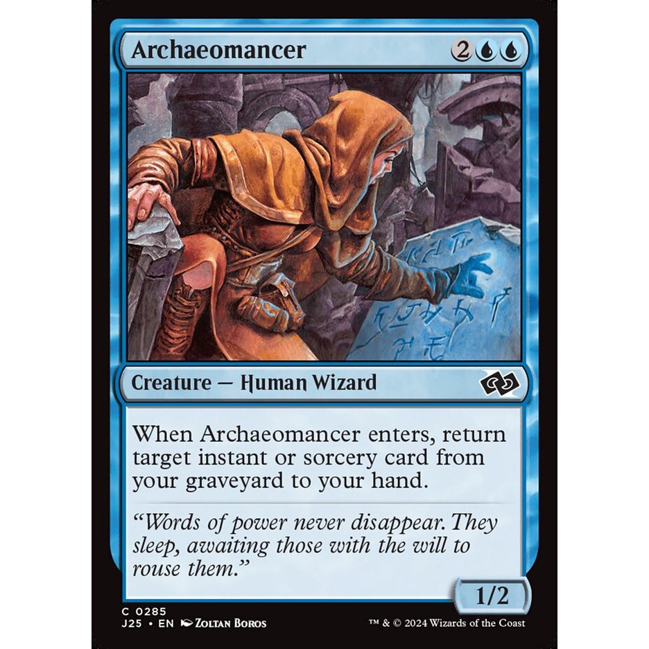 Archaeomancer J25 Foundations Jumpstart การ์ด Magic the Gathering [MTG] ของแท้ | Shopee Thailand
