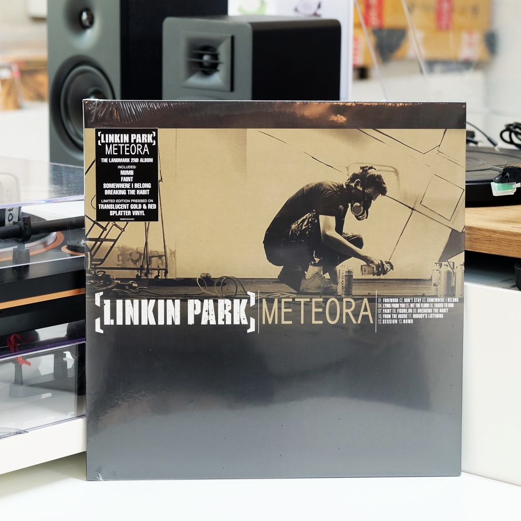 Linkin Park - Meteora (Translucent Gold & Red Splatter Vinyl) | Shopee ...