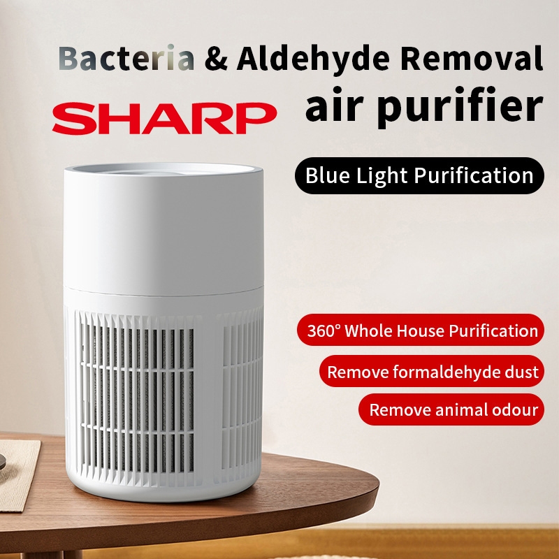 Sharp Air Purifier เครื่องฟอกอากาศ เครื่องกรองอากาศ เครื่องกรองอากาศอัจฉริยะ หน้าจอสัมผัส OLED ...