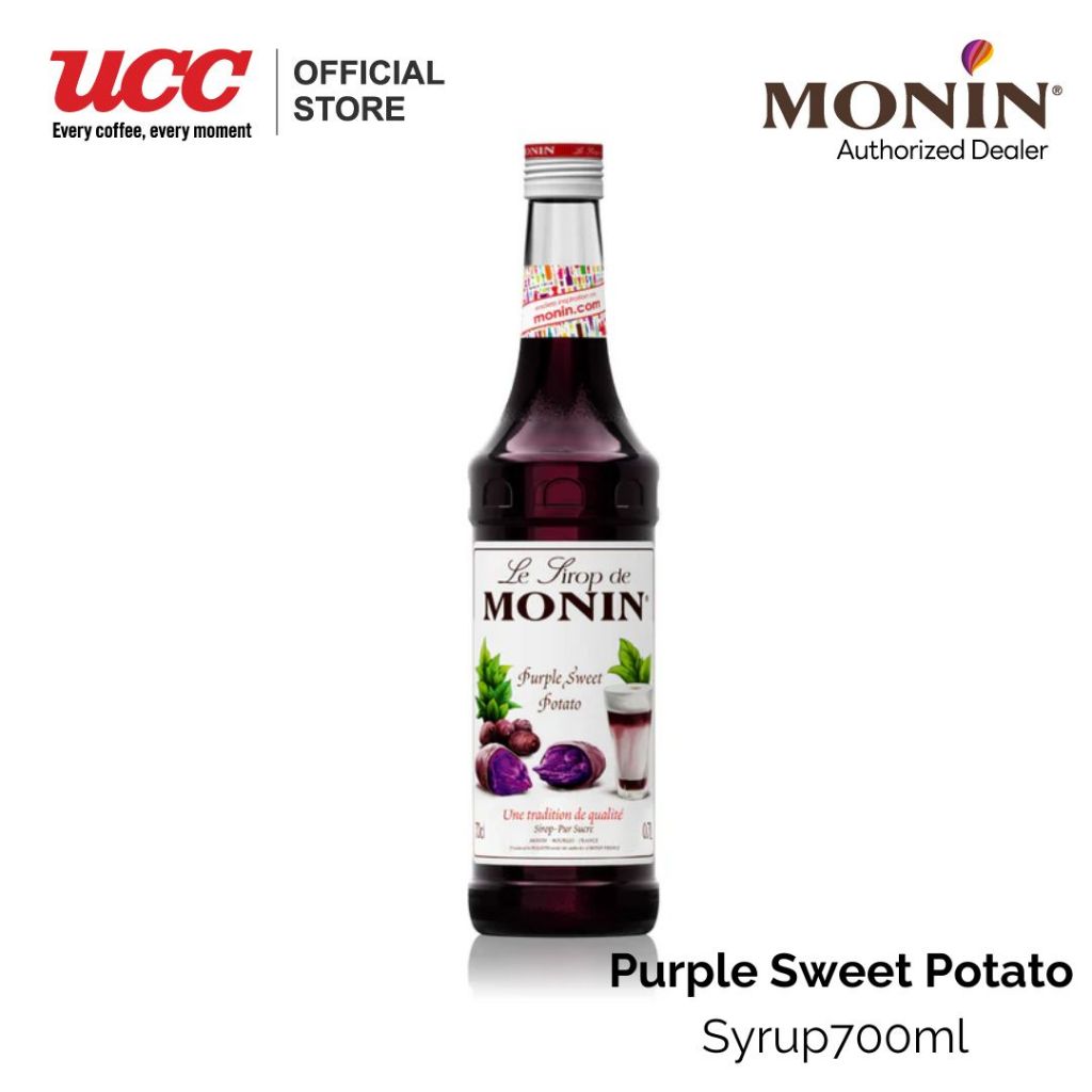 MONIN Purple Sweet Potato Syrup น้ำเชื่อมกลิ่นมันม่วง 700 มิลลิลิตร ...