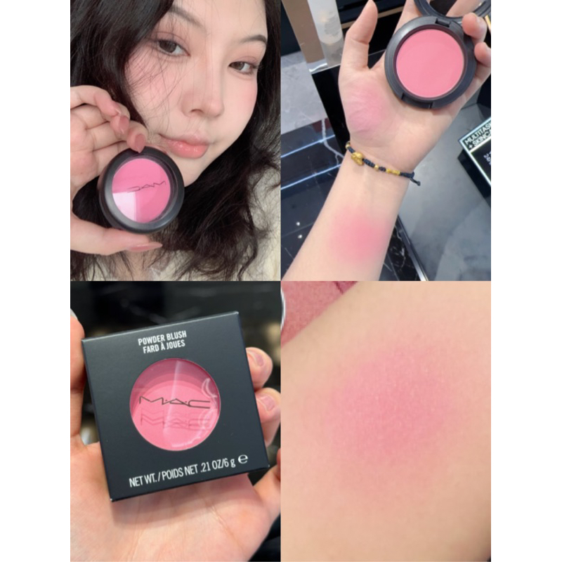Mac Powder Blush 6g สี Pink Swoon #บลัชออน | Shopee Thailand