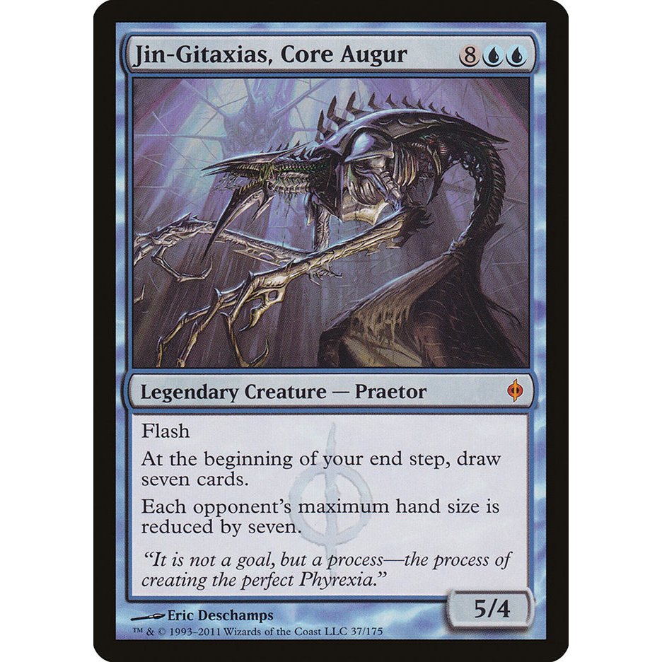 Jin-Gitaxias, Core Augur [Foil] NPH New Phyrexia การ์ด Magic the ...