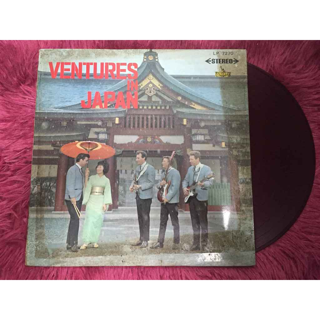 The Ventures – Ventures In Japan ขนาด 12 นิ้ว LP A140 | Shopee Thailand