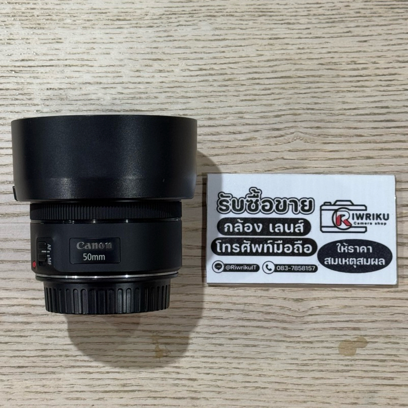 Canon EF 50 F1.8 STM มือสอง สภาพใช้งานปกติ | Shopee Thailand