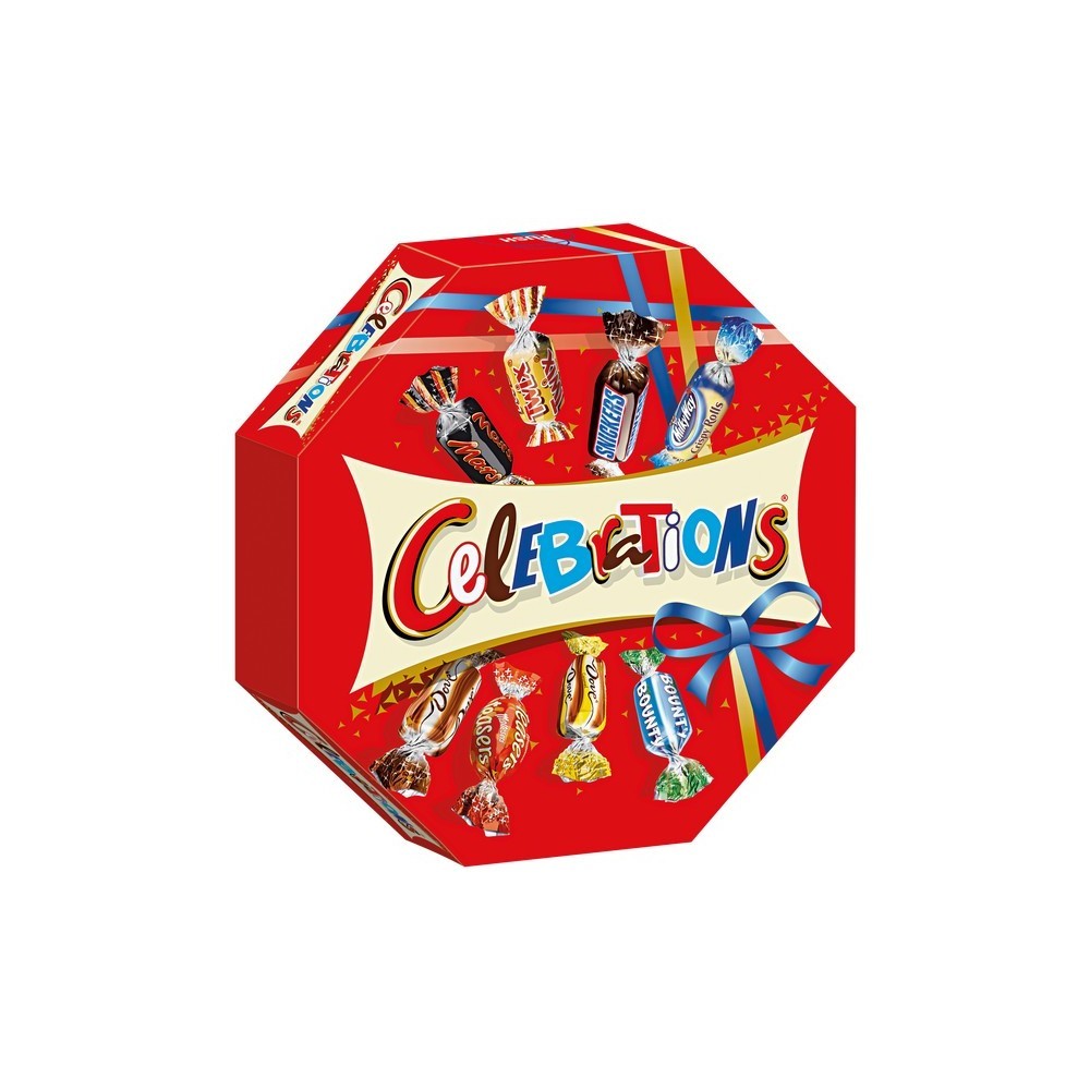 Celebration Mix Chocolate น้ำหนัก 186 กรัม BBF.14/06/26 | Shopee Thailand