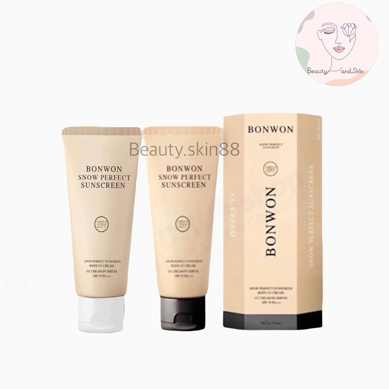 แท้💯%กันแดด บอนวอน Bonwon ขนาด150ml Bonwon Sunscreen Body CC Cream SPF ...
