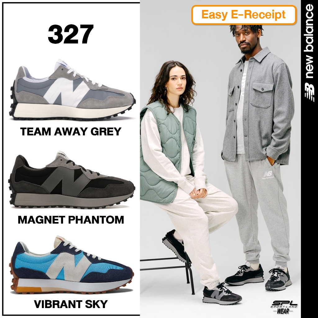 New Balance Collection รองเท้ากีฬา รองเท้าผ้าใบ UX 327 Vibrant Sky ...