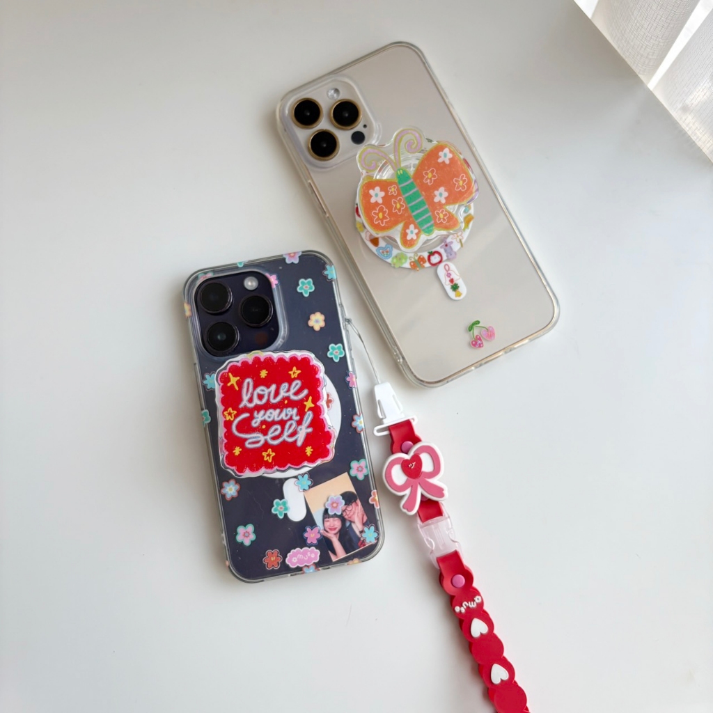 amuse stuff-griptok meow flower gagng กิ้บต้อกลายดอกไม้และลายเหมียว ...