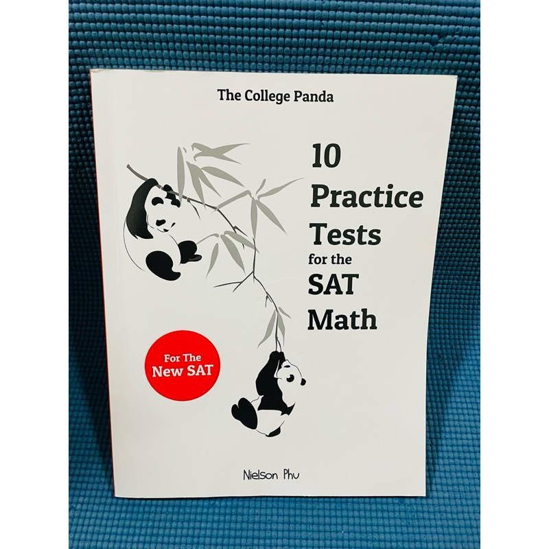 💥เล่มจริง💥The College Panda Sat math panda💥จดดินสอ32pมือ2 | Shopee Thailand
