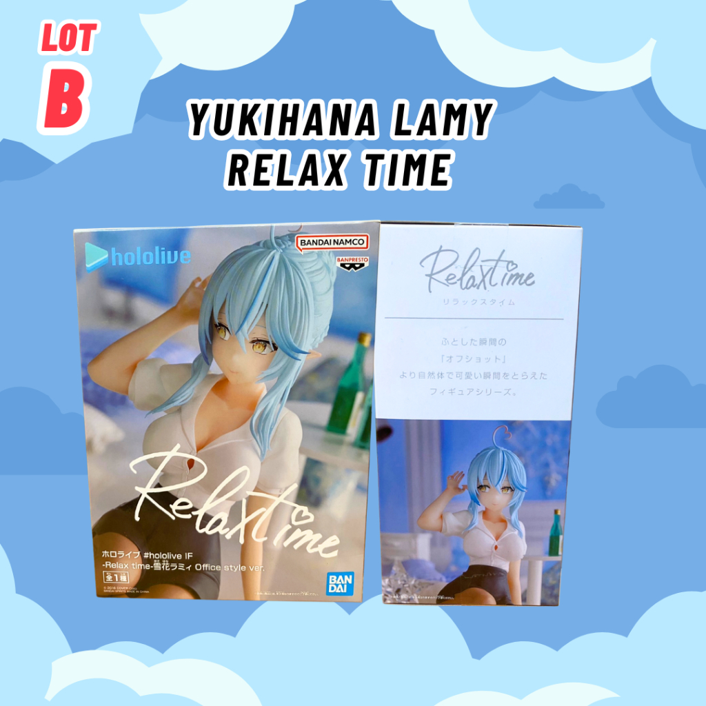 (มือหนึ่ง) Hololive IF - Relax Time - Yukihana Lamy Office Style Ver. Figure โฮโลไลฟ์ | Shopee ...
