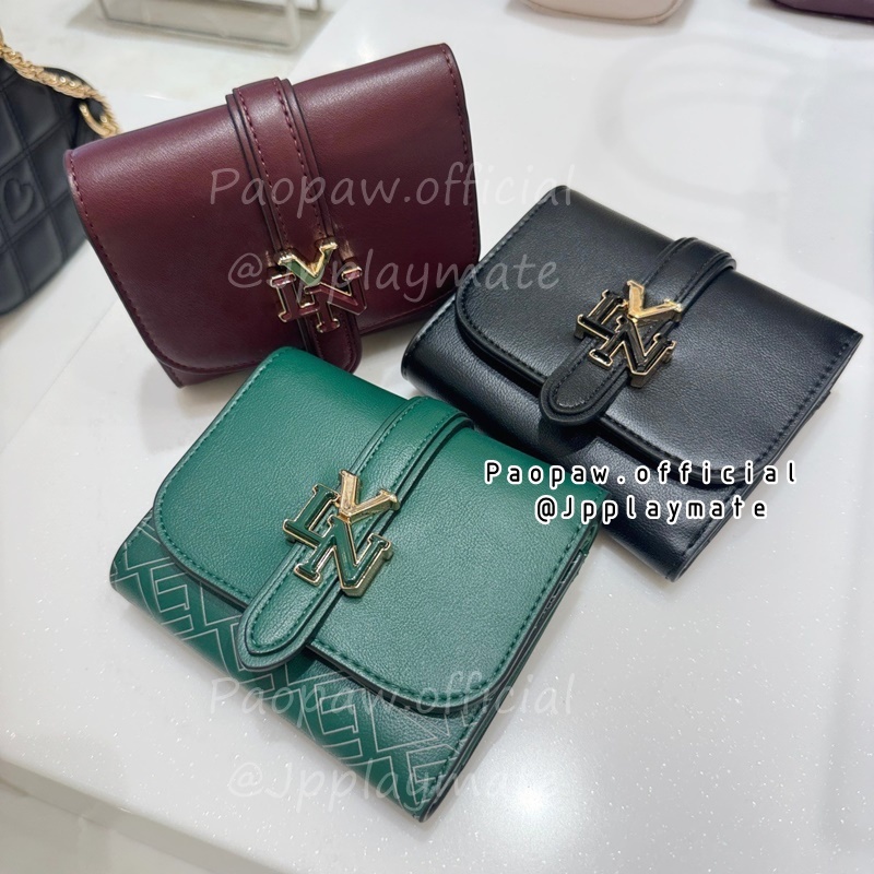 LYN กระเป๋าสตางค์ LYN รุ่น Jolene Short Wallet : LL25CWF837 แท้จากชอป ...