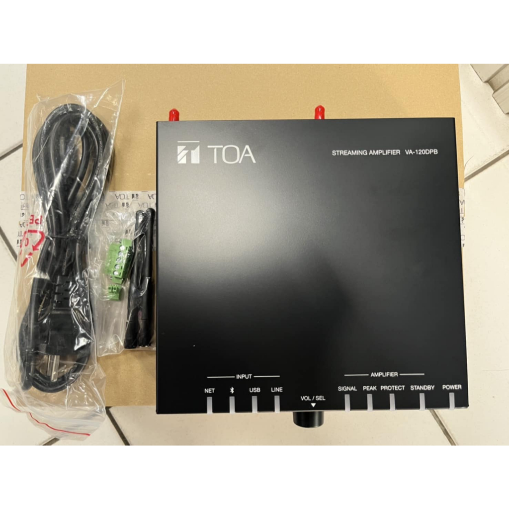 TOA VA-120DPB AS สตรีมมิ่งแอมป์ บลูทูธ แบบไร้สาย 120 วัตต์ | Shopee Thailand