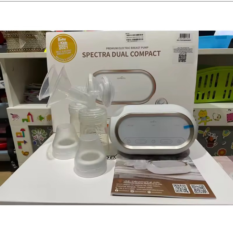 เครื่องปั๊มนม Spectra Dual Compact ของแท้ 💯% 📌อุปกรณ์ครบเซ็ต | Shopee ...