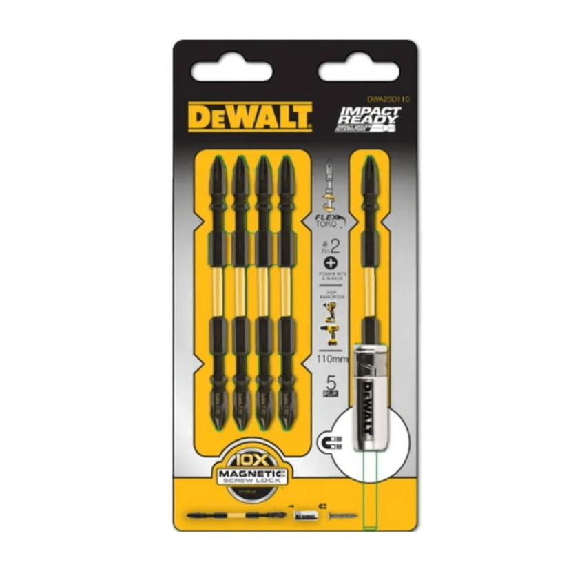 DEWALT ชุดดอกไขควง รุ่น รุ่น DWA2SD110 ( พร้อมหัวแม่เหล็ก 5 ชิ้น ) ของ ...