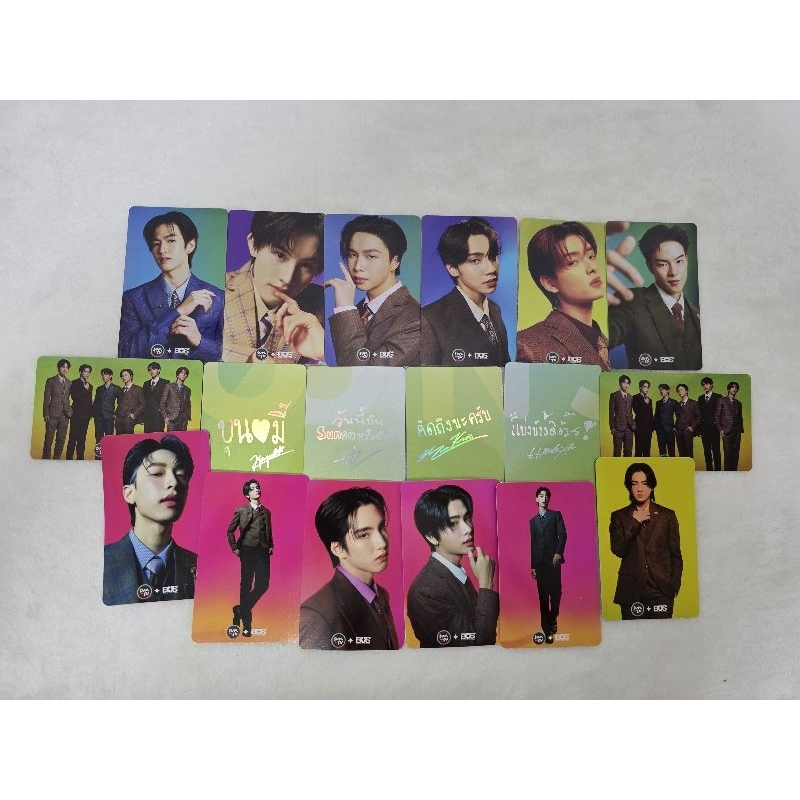 การ์ด Sunsu x BUS การ์ดแถมซอง (ขอ อนุญาติ เลือกซองให้เองนะคะ) มีของแถม ...