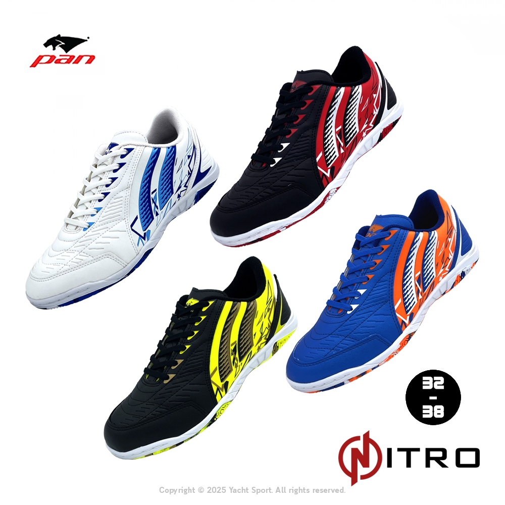 รองเท้าฟุตซอล เด็ก PAN รุ่น NITRO รหัส PF14NA | Shopee Thailand