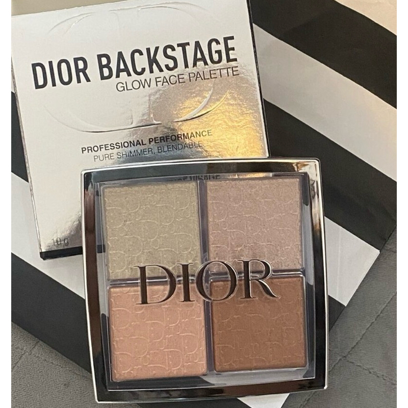 DIOR LIMITED EDITION พาเลทคอนทัวร์ไฮไลท์ Dior Backstage Glow Face Palette#001 universal | Shopee ...