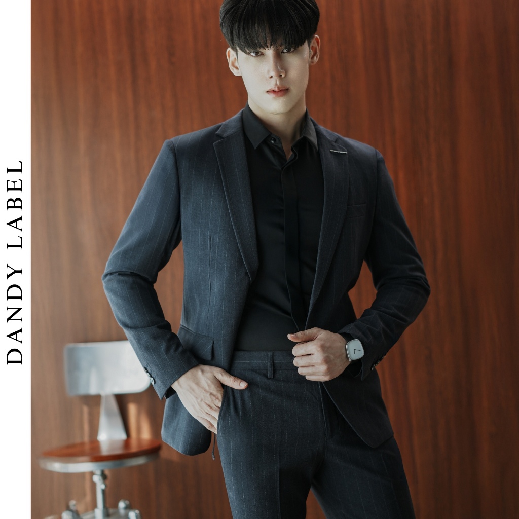 ชุดสูท DANDY LABEL SUITS เซต 2 ชิ้น Limited รุ่น Label-Tangerine [ 2 ...