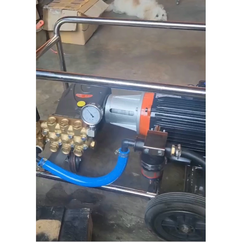 เครื่องฉีดน้ำแรงดันสูงinterpumpอิตาลี่แท้💯%รุ่นws151ไฟ380vฐานรถเข็น | Shopee Thailand