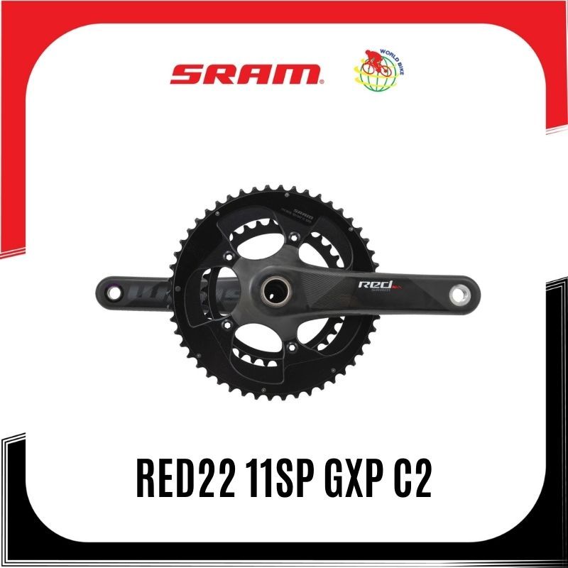 จานหน้าจักรยาน Sram รุ่น RED22 11SP 170 5034 NO BB C2 | Shopee Thailand