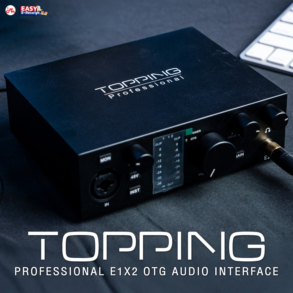 Topping E1x2 OTG Audio Interface ออดิโออินเตอร์เฟส Topping E1x2 OTG ...