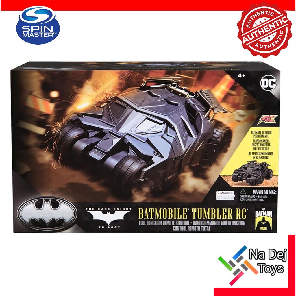 Spin Master Batman The Dark Knight Tumbler RC Figure สปินมาสเตอร์ แบท ...