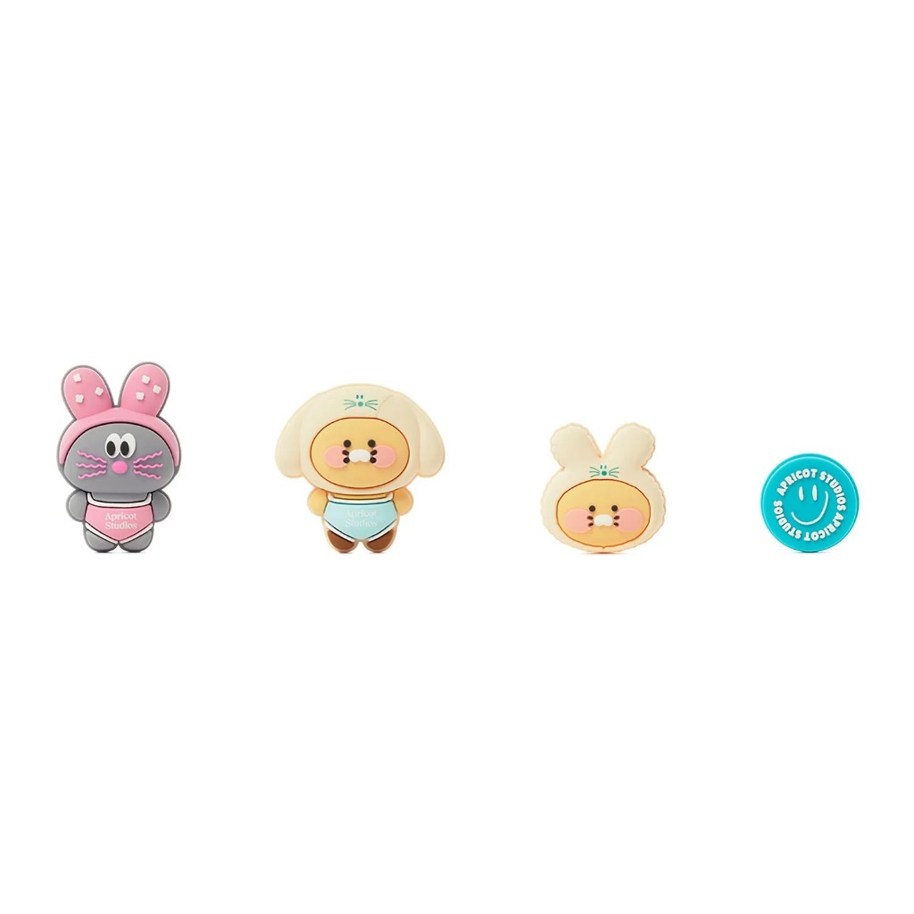 KAKAO Apricot Studio x Kakao Friends Silicone Charm - Choonsik จิบบิทติดรองเท้า | Shopee Thailand