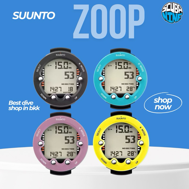 New color !!! พร้อมส่ง Suunto Zoop NOVO dive computer รุ่นใหม่ของต้องมี ...