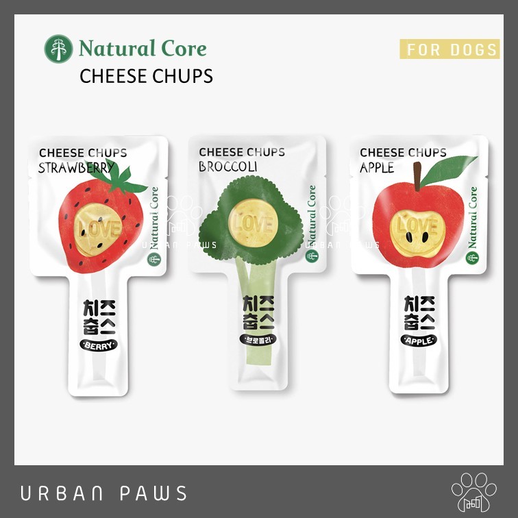 ขนมสุนัข Natural Core - Cheese Chups เเบบเเท่ง ชีสจุ๊บส์ นำเข้าจาก ...