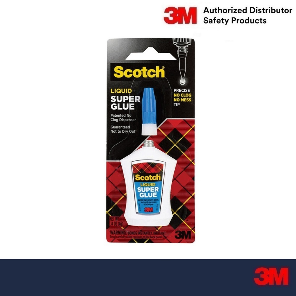 3M Super Glue Liquid In Precision Applicator กาวสูตรน้ำ ขนาด 4 กรัม ...