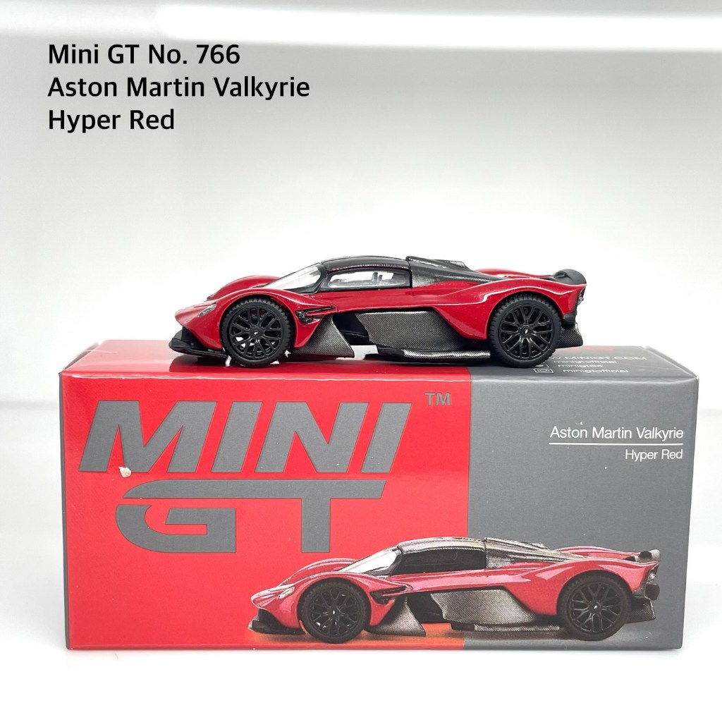 Mini GT No. 766 Aston Martin Valkyrie Hyper Red | Shopee Thailand