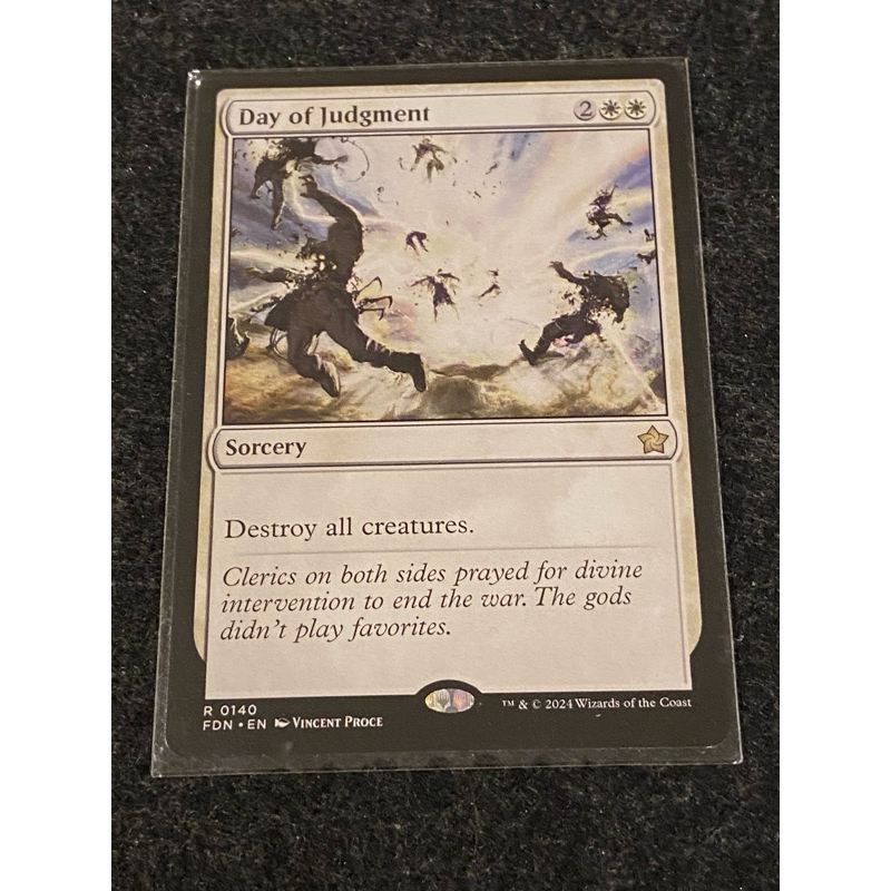[MTG][FDN] Foundations: Day of Judgment การ์ดแท้ Magic The Gathering ...