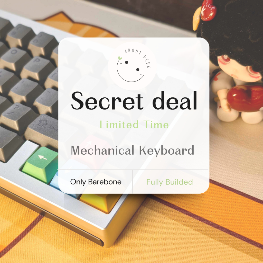 [Secret deal] about desk :) Mechanical Custom Keyboard | Shopee Thailand