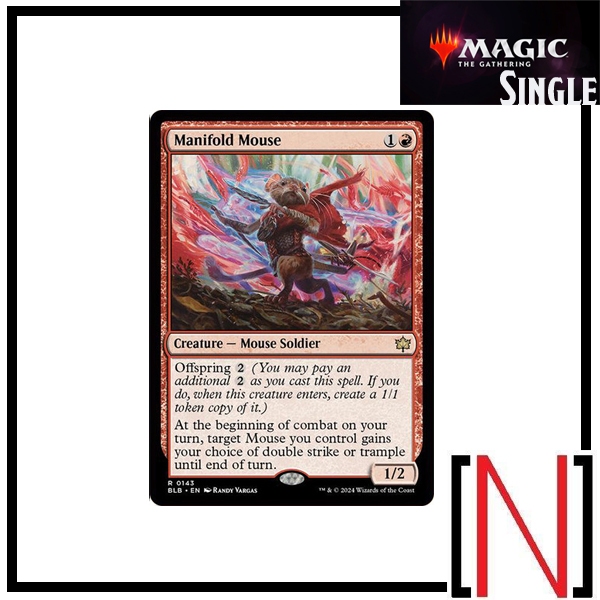 [MTG][Single][BLB] Manifold Mouse ระดับ Rare [ภาษาอังกฤษ] | Shopee Thailand