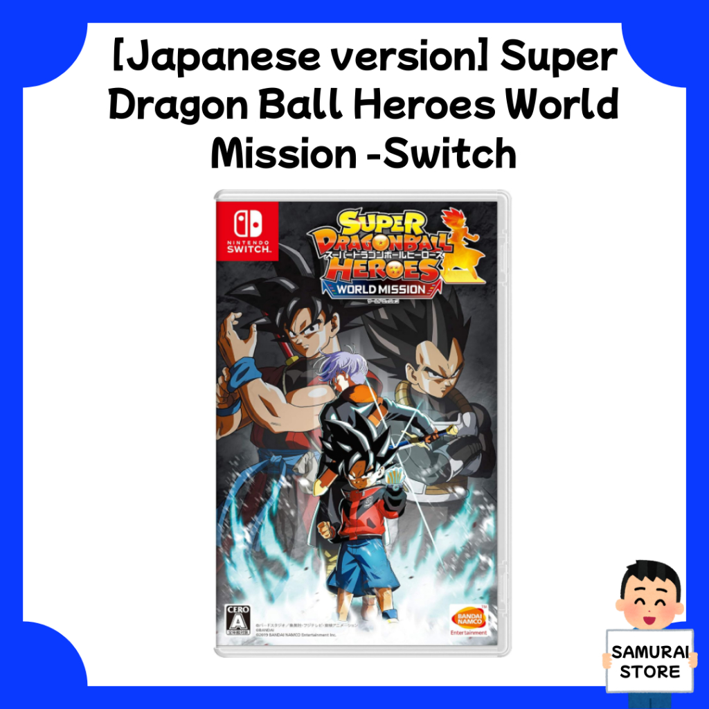 [เวอร์ชั่นภาษาญี่ปุ่น] Super Dragon Ball Heroes World Mission -Switch[Japanese version] | Shopee ...