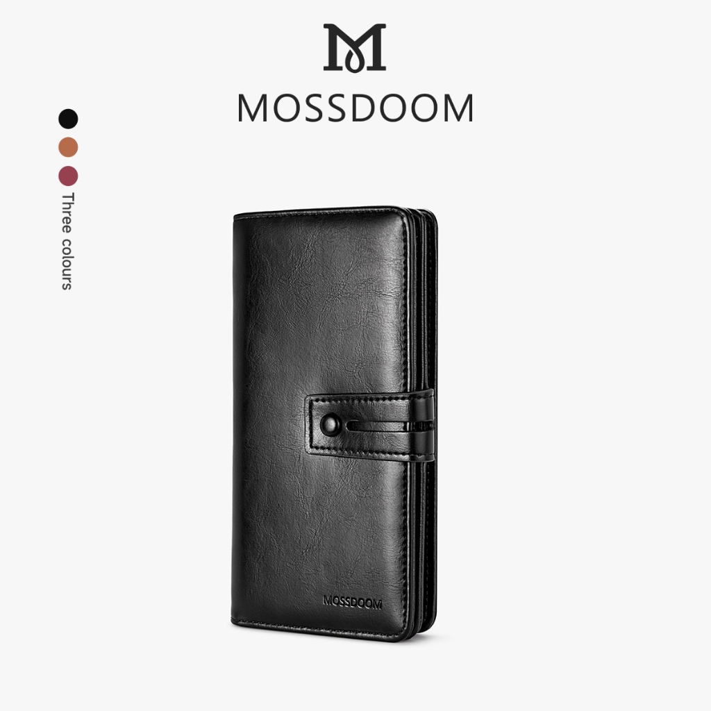 MOSSDOOM Dompet Wanita Serbaguna กระเป๋าสตางค์ใบยาว กระเป๋าสตางค์ ...