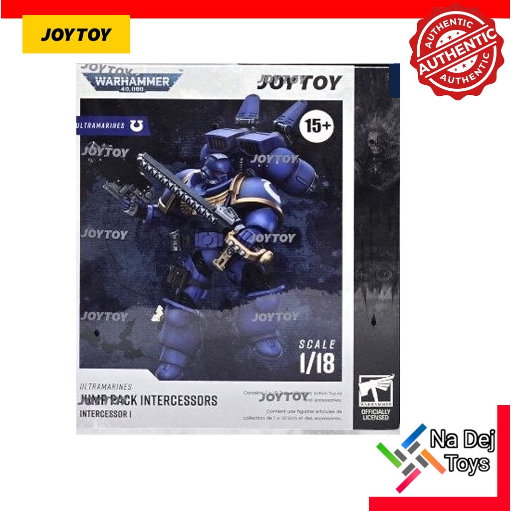 JoyToy Warhammer 40K Jump Pack Intercessor 1 1/18" Figure จอยทอย จัมป์ แพค อินเตอร์เซสเซอร์ 1 1/ ...
