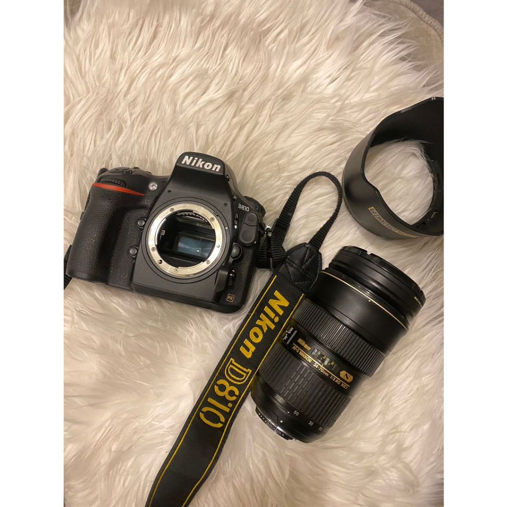 กล้อง DSLR Nikon D810 พร้อม เลนส์ Nikon NIKKOR AF-S 24-70mm F2.8G ED (สะภาพดีมาก) ใช้งานน้อย 1 ...