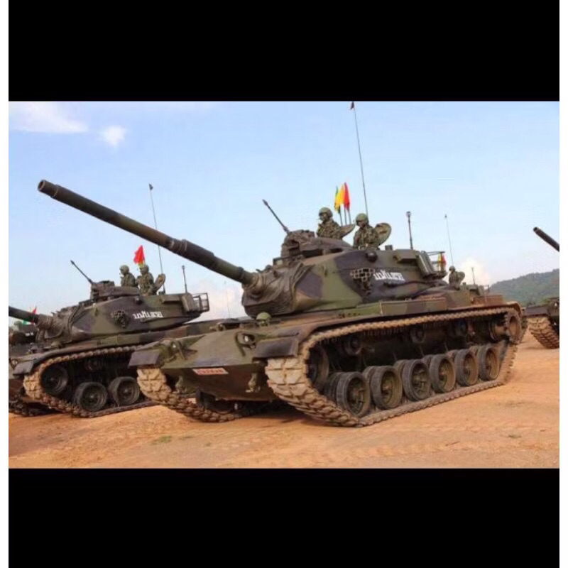 โมเดล รถถัง ไทย เอ็ม 60 เอ 3 M60A3 ขนาด 1/35 ประมาณ 1 ไม้บรรทัด ของกองทัพบกไทย ลายพรางปัจจุบัน ...